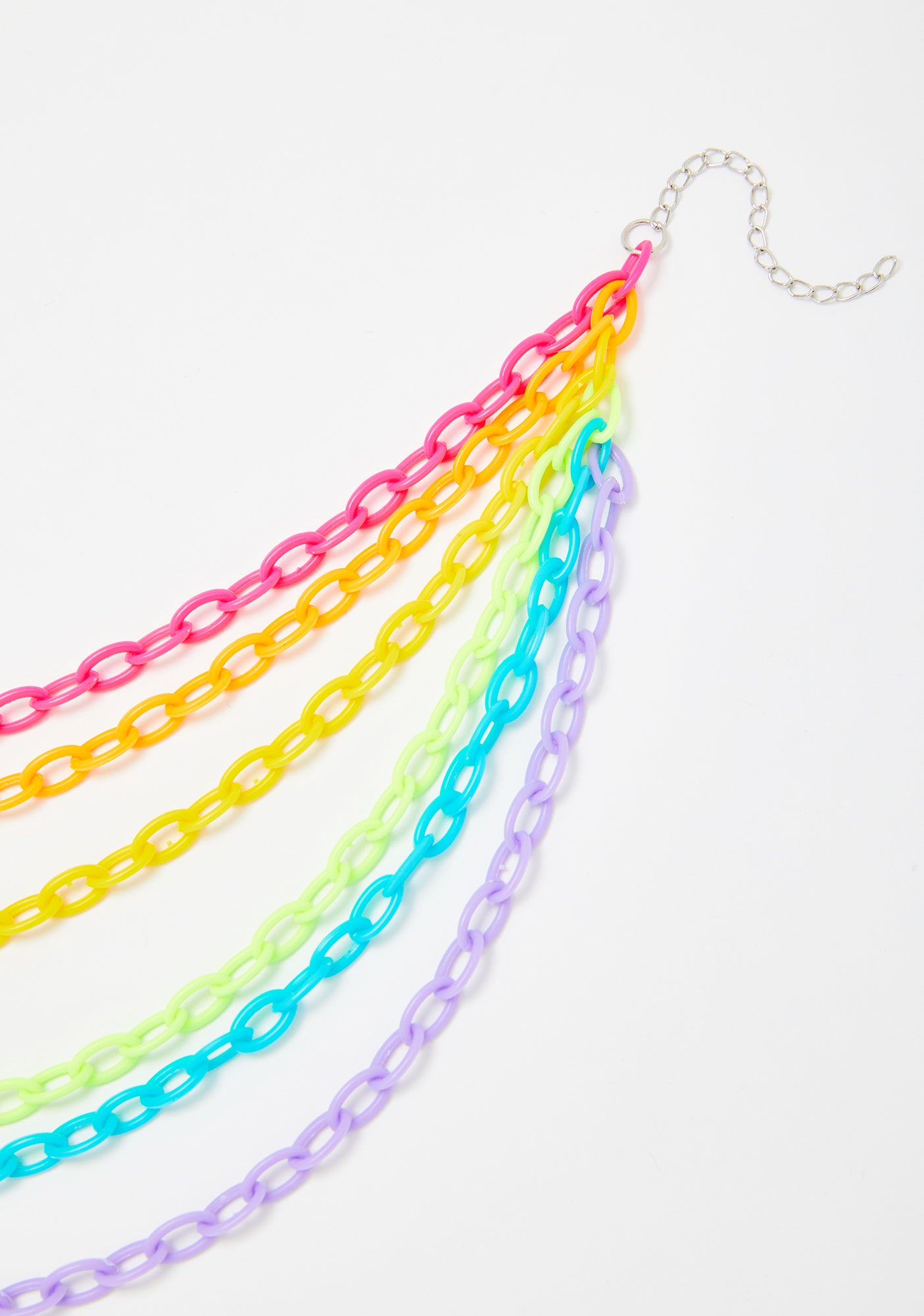 Prism Trip Chain Necklace – Dolls Kill