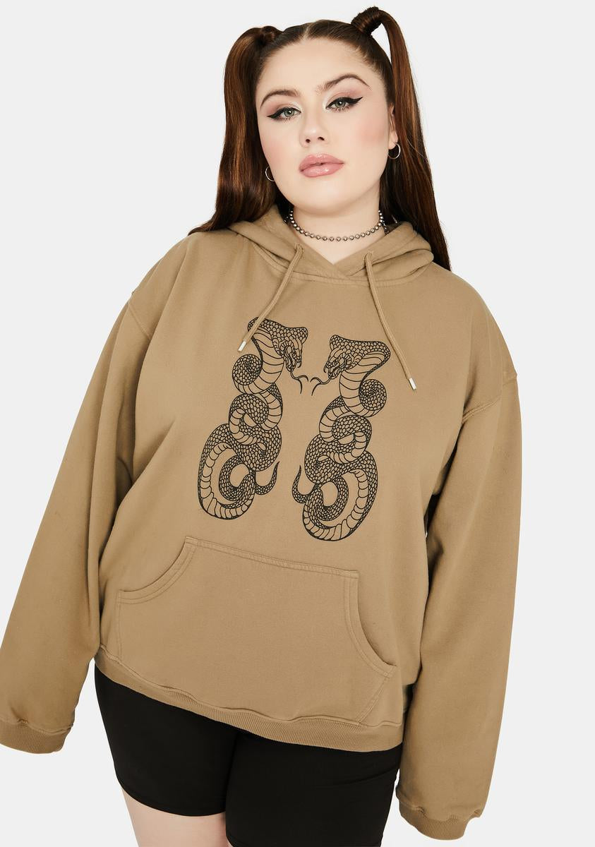 NGOrder Curve Double Cobra Snake Hoodie – Dolls Kill
