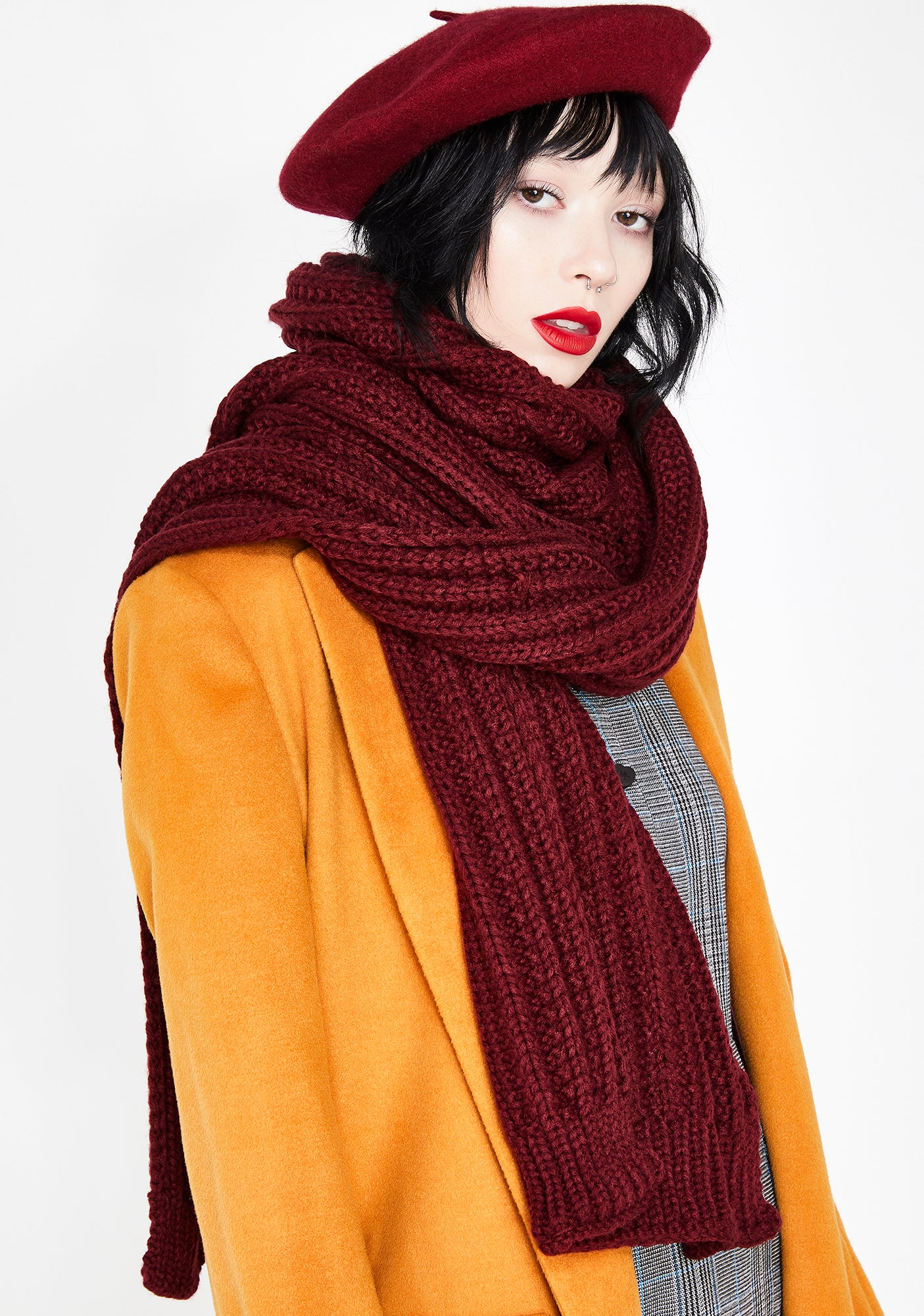 Cozy Chic Knit Scarf – Dolls Kill