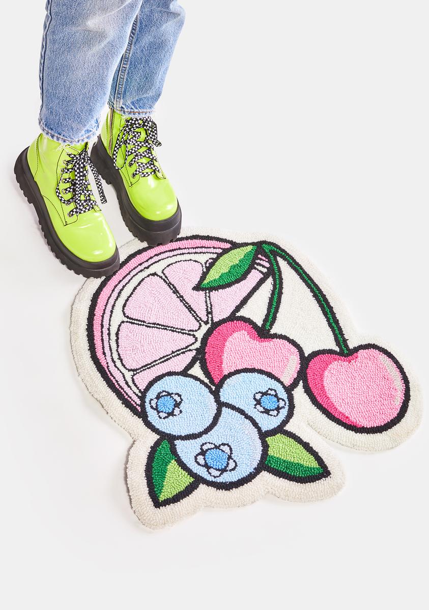 Dolls Home Fruit Bath Rug - Multi – Dolls Kill