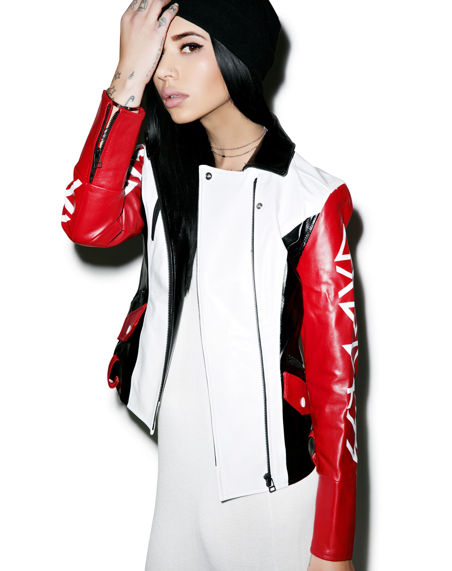 Blvck Goddess Moto Jacket – Dolls Kill