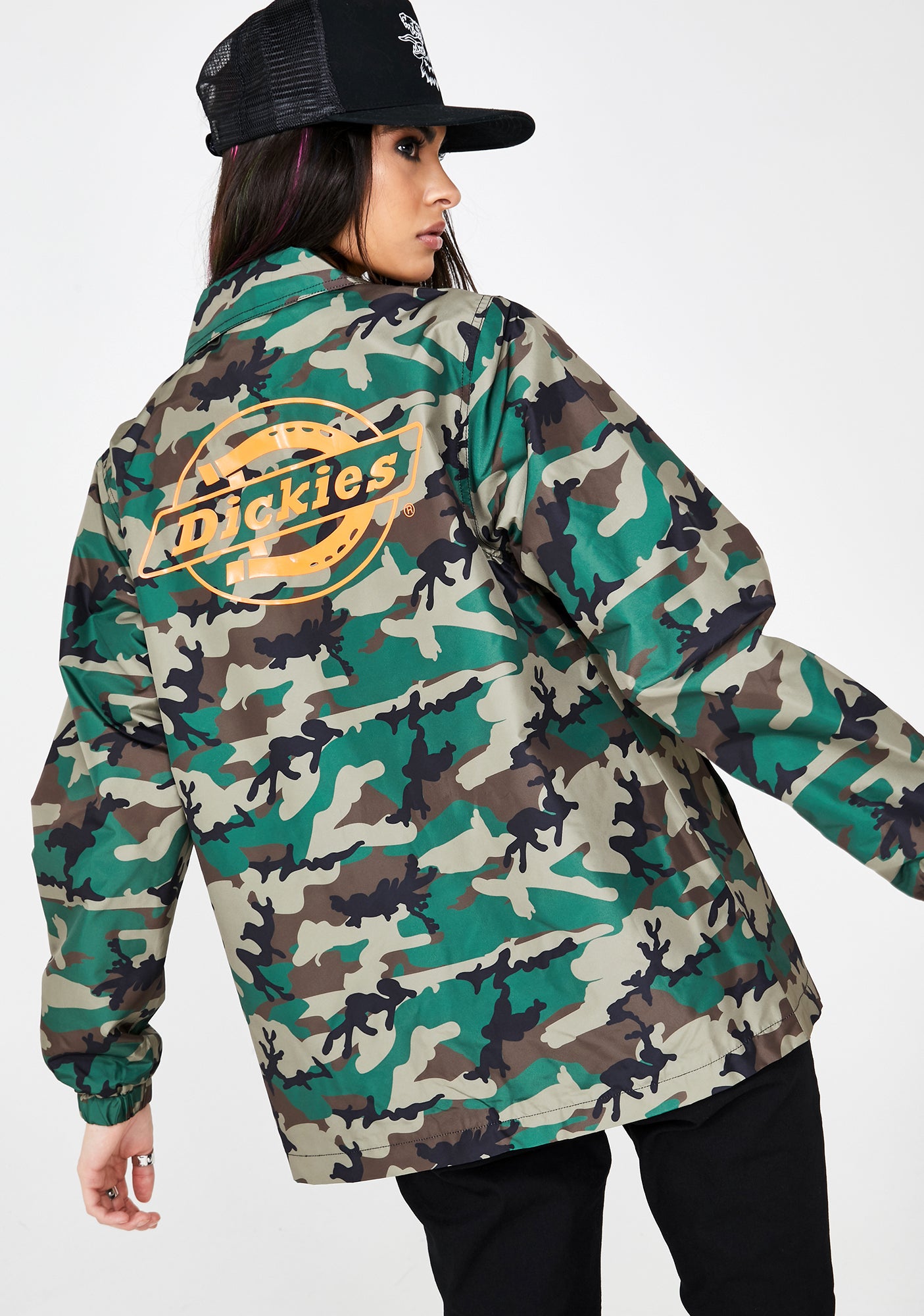 Icon Screen Windbreaker – Dolls Kill