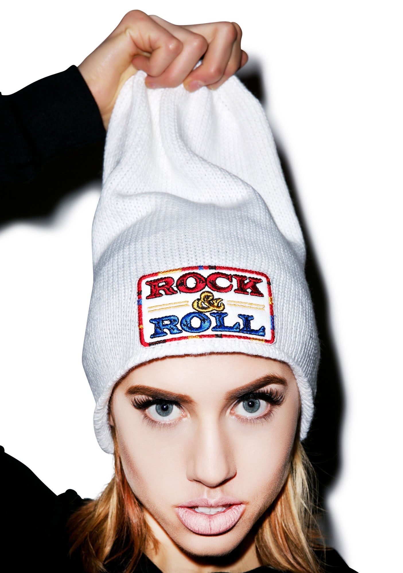 Dede Rock And Roll Patch Beanie – Dolls Kill