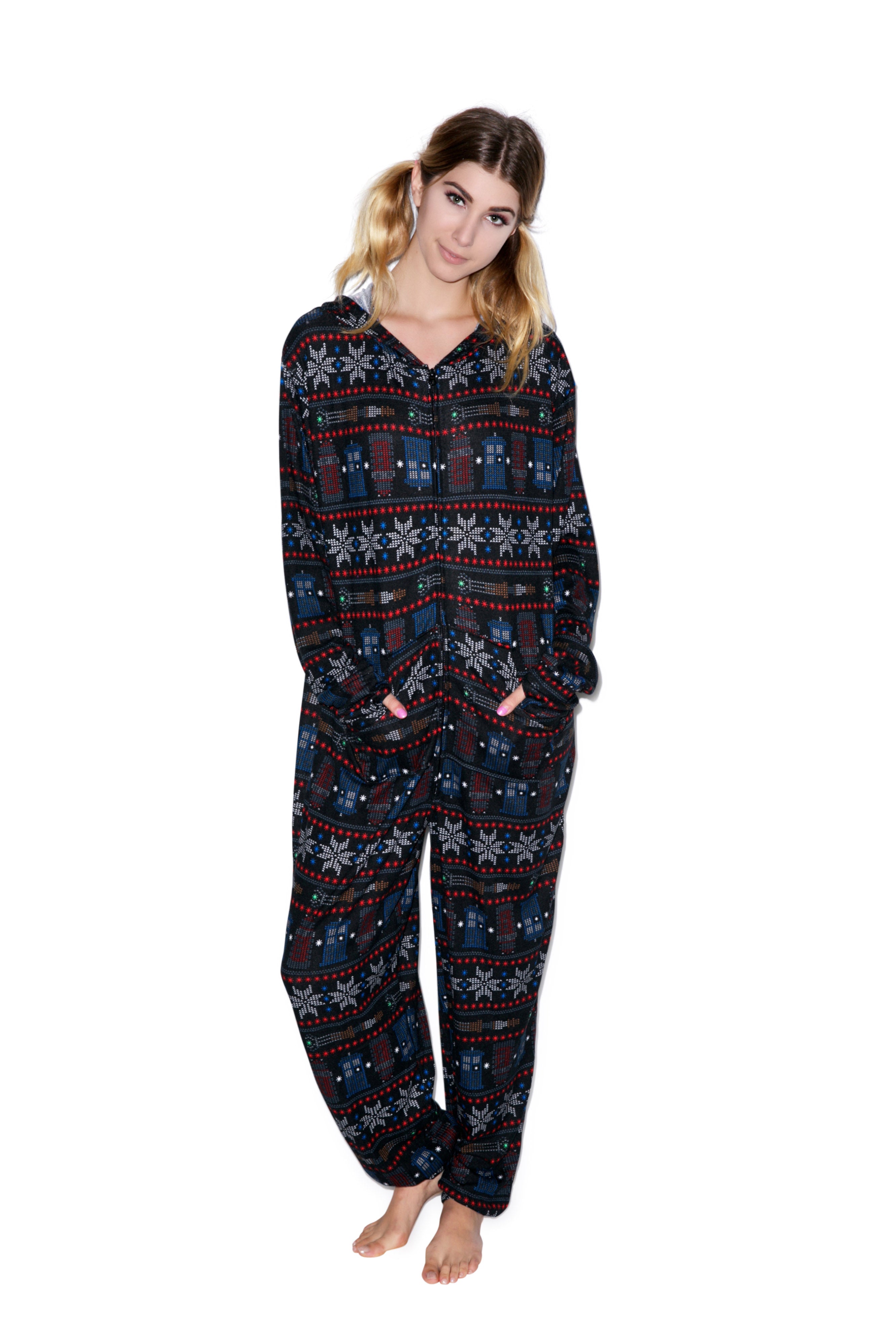 Doctor Who Snow Flake Onsie – Dolls Kill