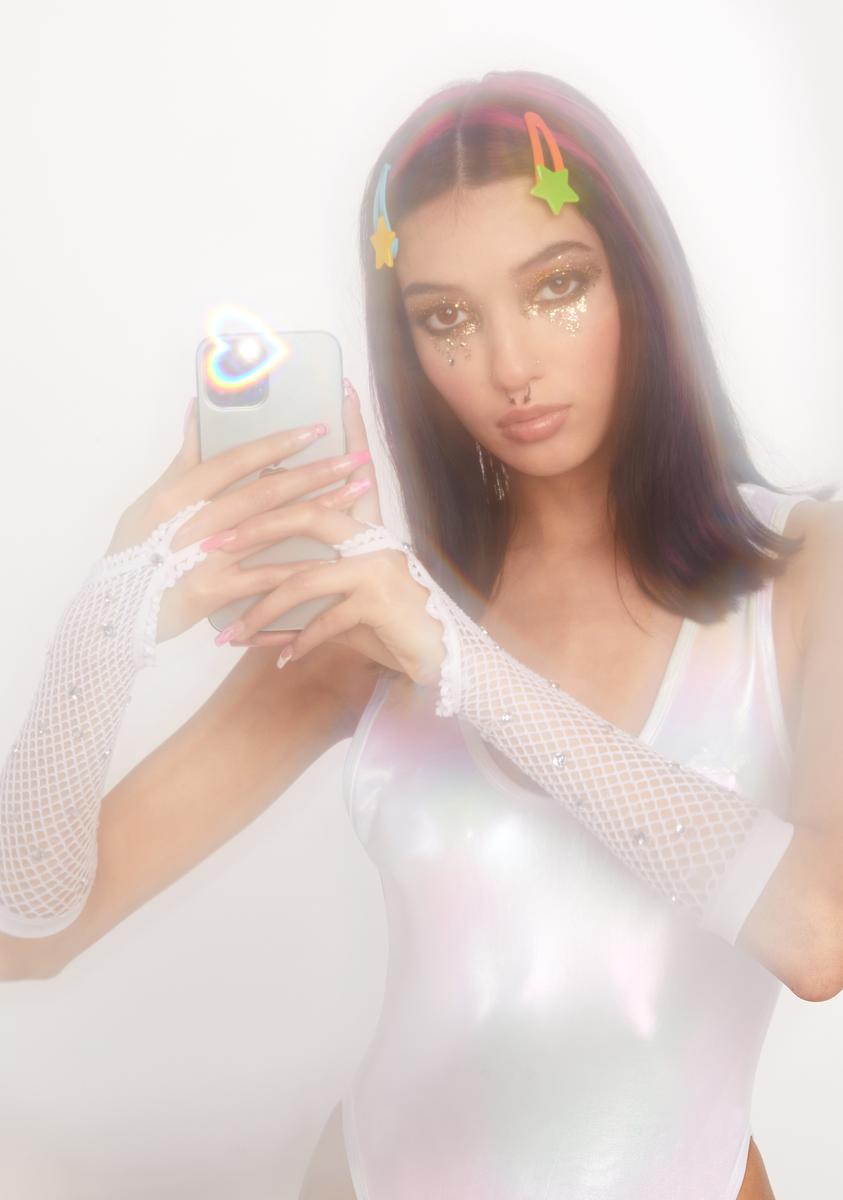 GloFX Clear Heart Effect Diffraction Glasses – Dolls Kill