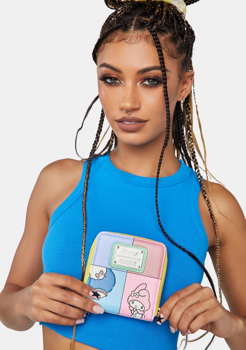 Loungefly Hello Kitty Wraparound Waller - Multi – Dolls Kill