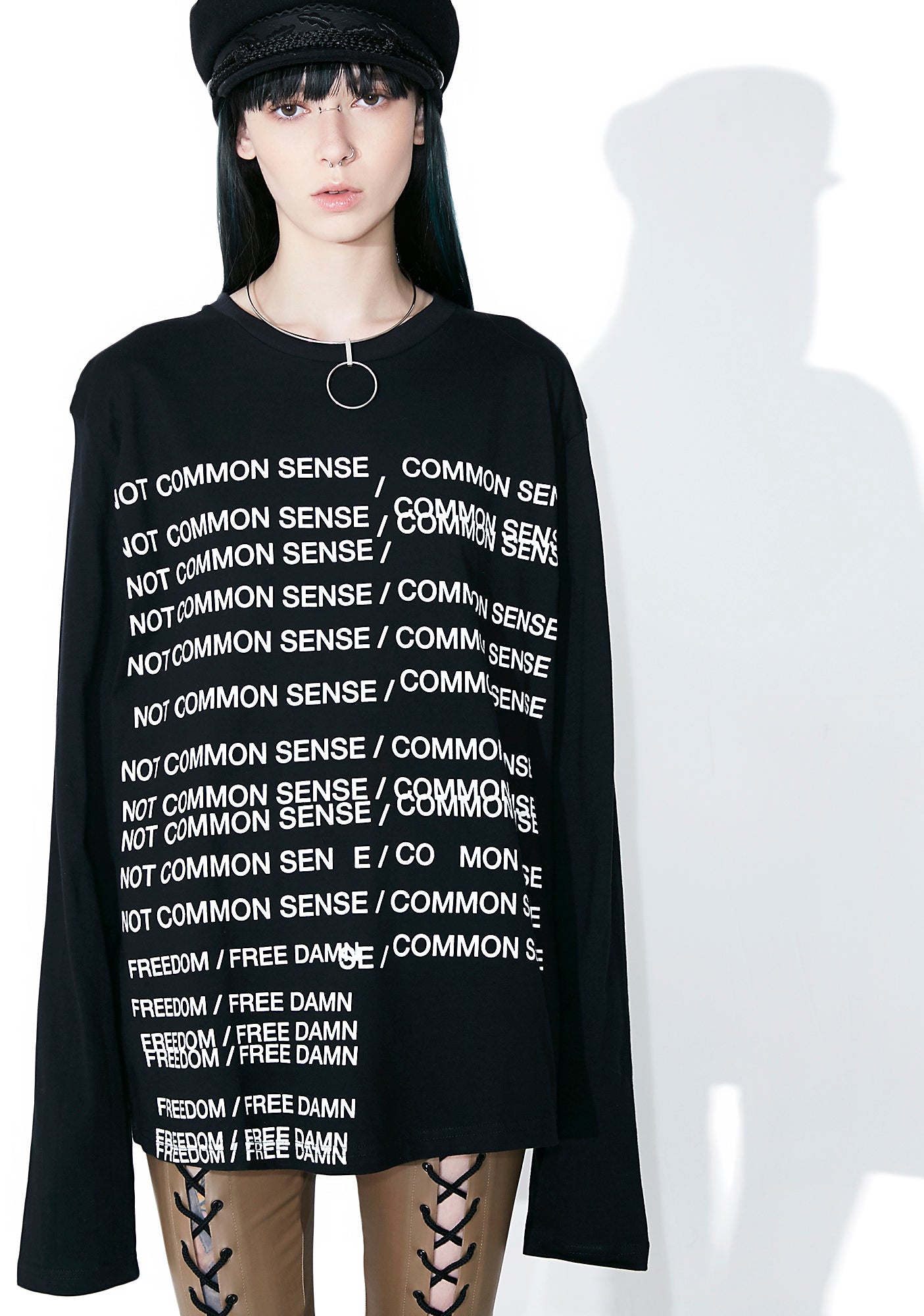 Guilty Long Sleeve Tee – Dolls Kill