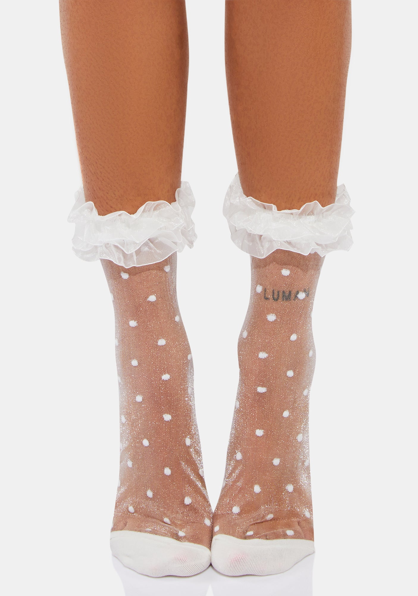 Malt Shop Sheer Crew Socks – Dolls Kill