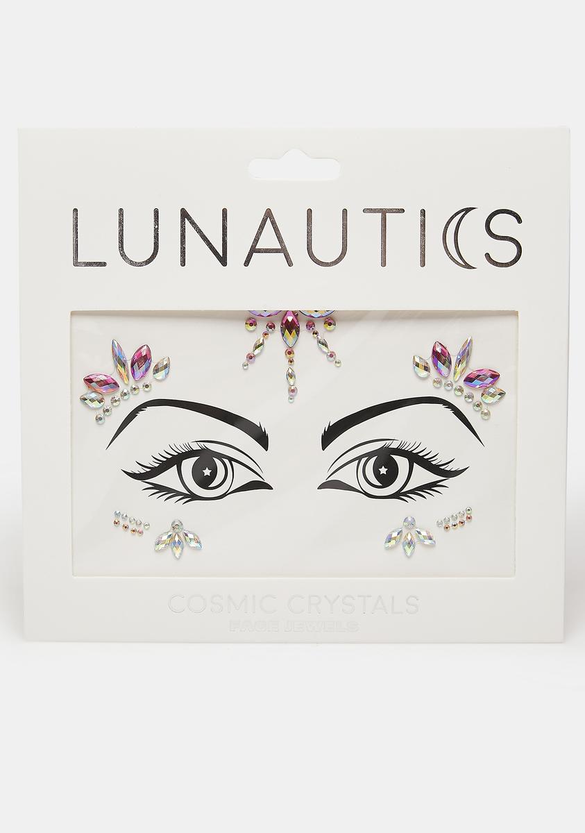 Lunautics Face Jewel Set - Pink – Dolls Kill