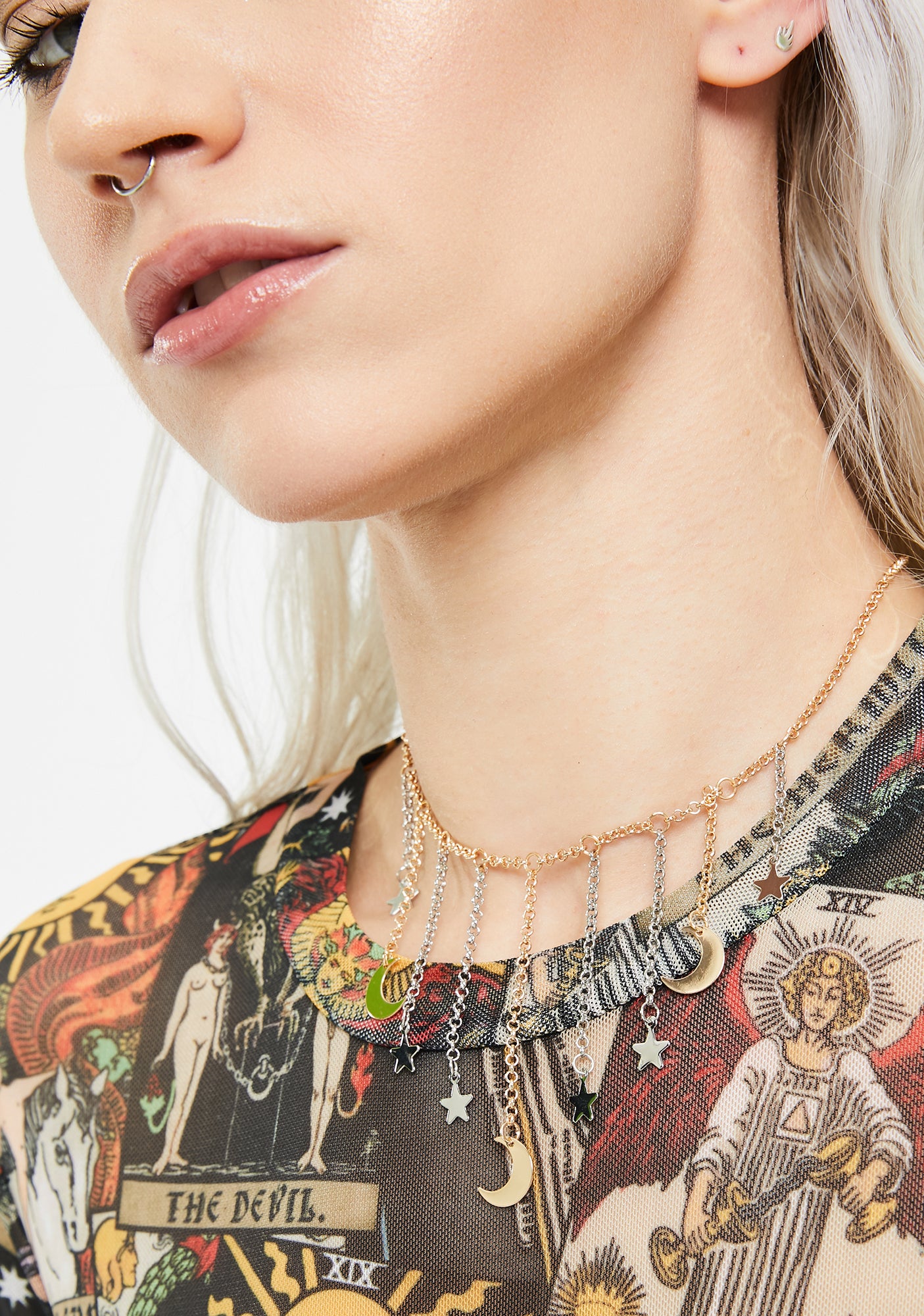 Heavenly Destiny Chain Necklace – Dolls Kill