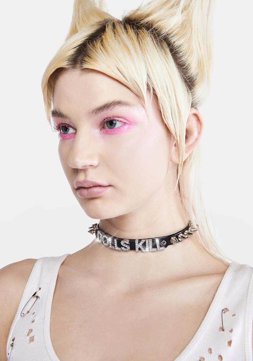 Dolls Kill X NastyGem Dolls Kill Spiked Choker