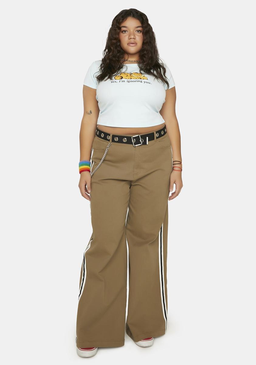 Plus Size Dolls Kill X Garfield Yes I'm Ignoring You Baby Graphic Tee ...