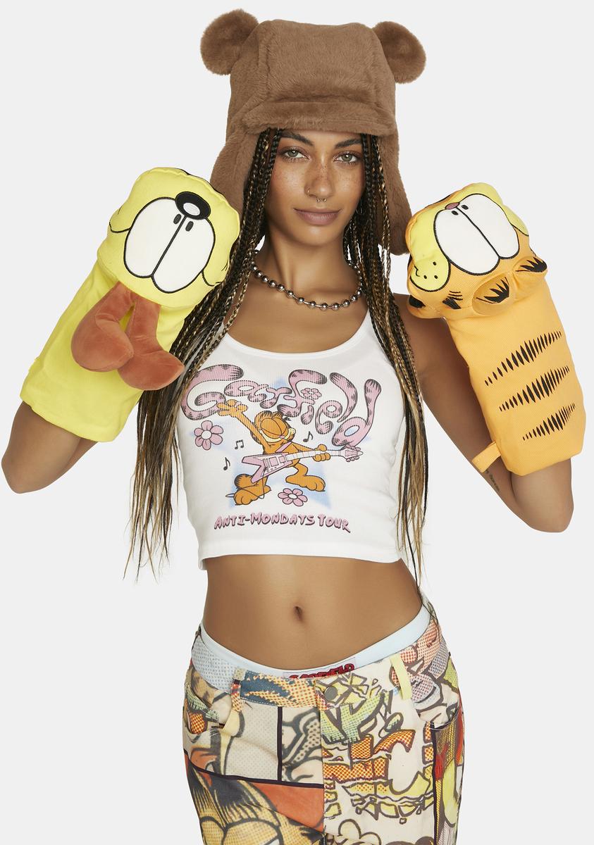 Dolls Kill X Garfield Garfield And Odie Oven Mitts - Multi
