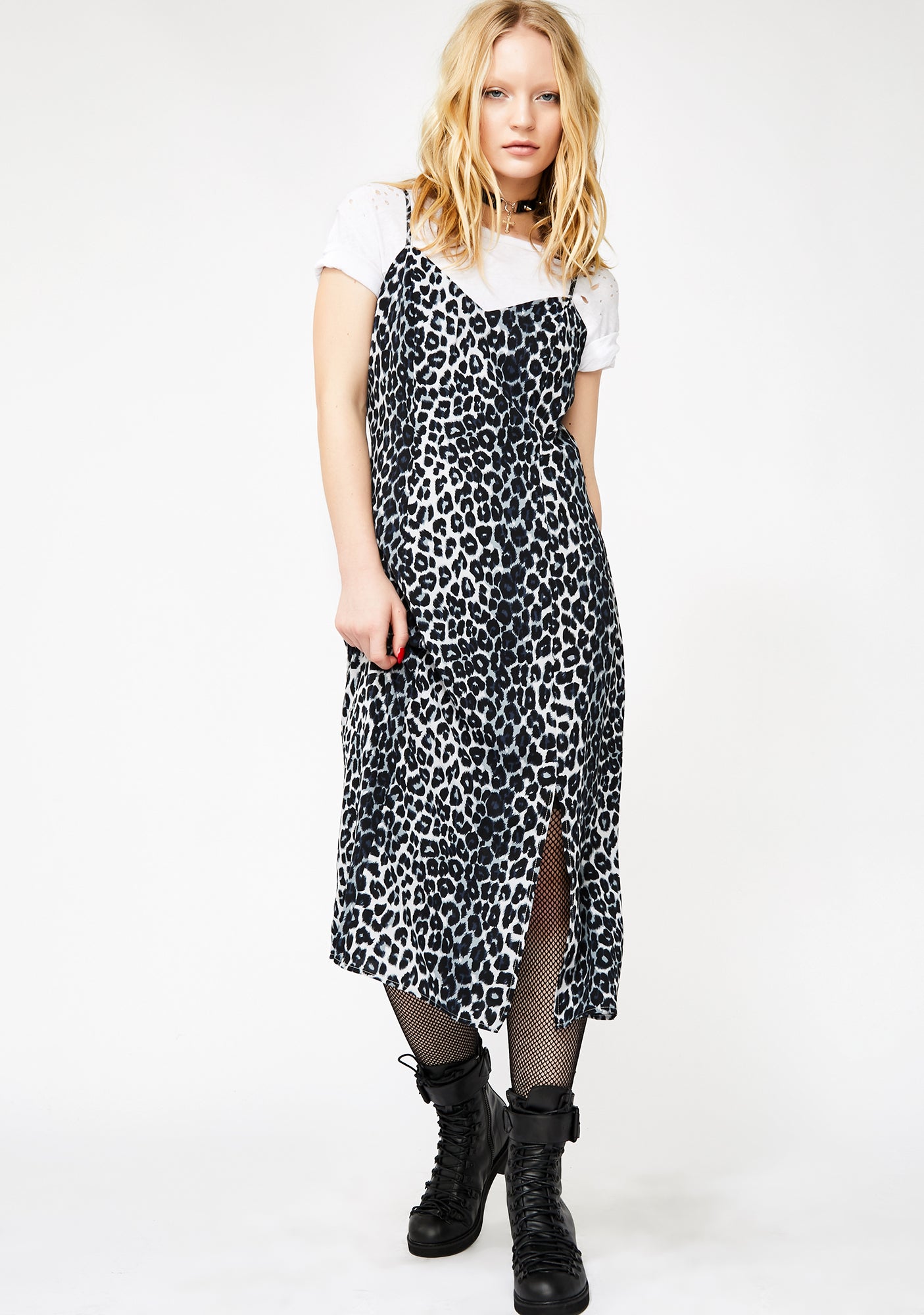 Thunder Kitty Midi Dress – Dolls Kill