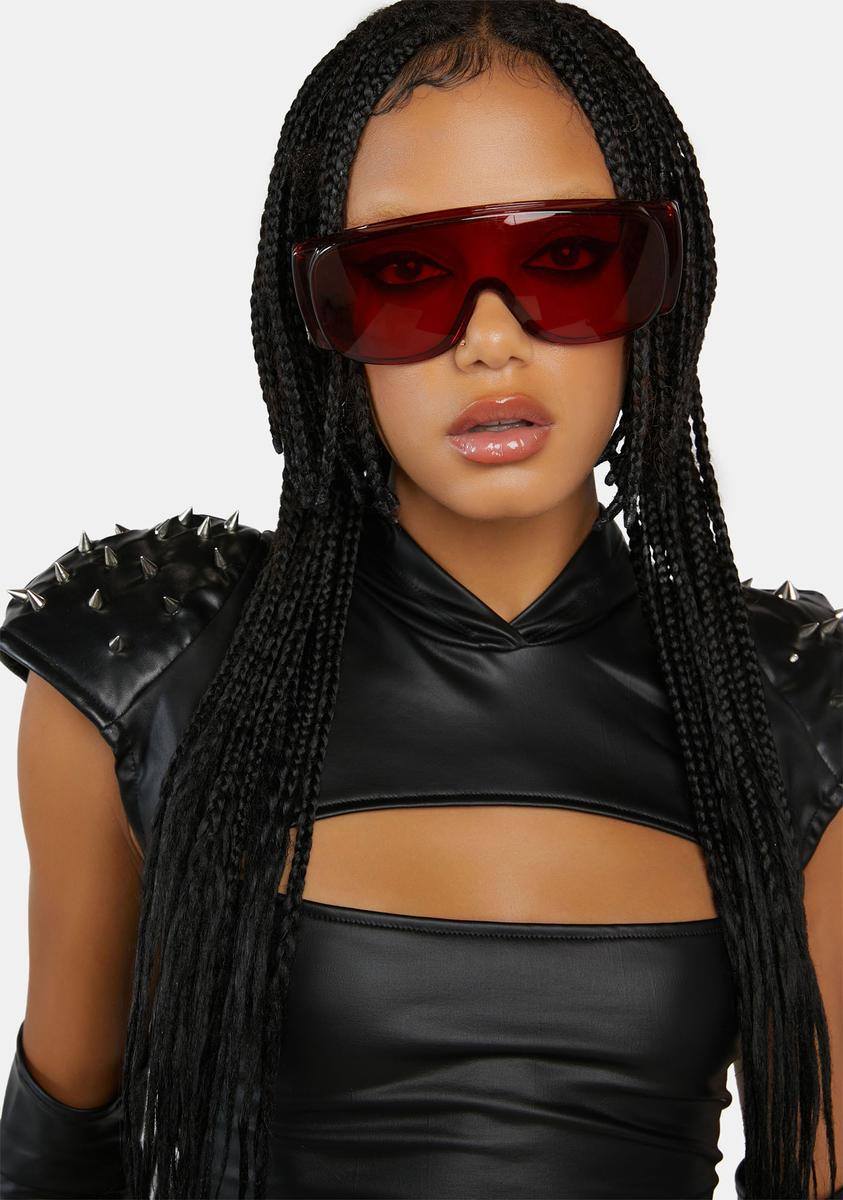 Meteor Shield Sunglasses – Dolls Kill