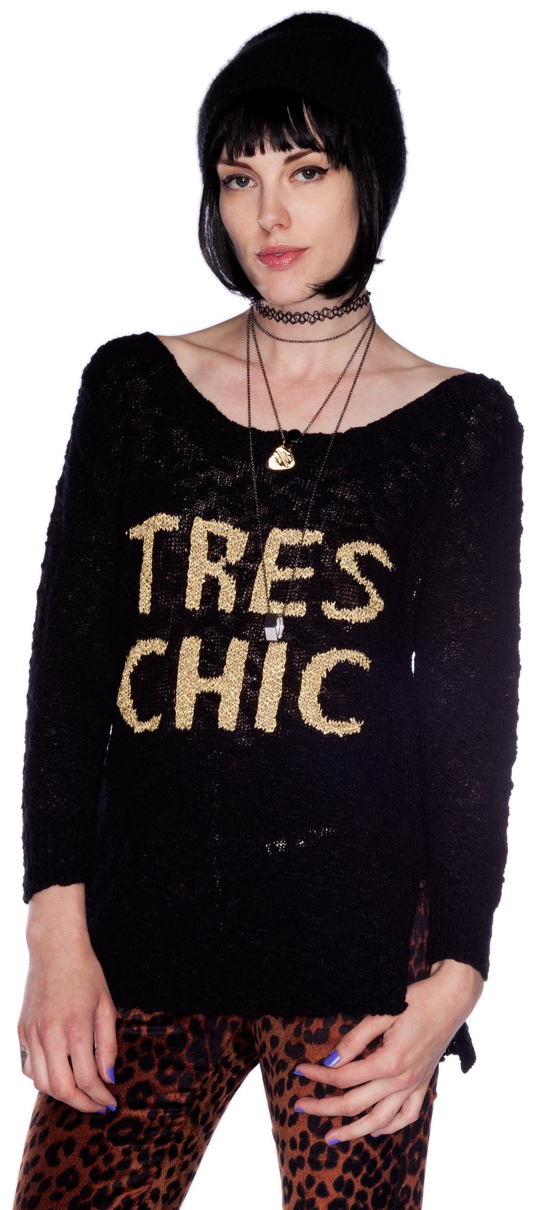 Tres Chic Sweater – Dolls Kill