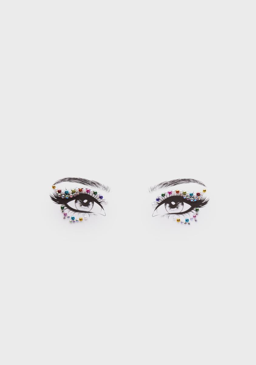 Winged Eye Gems - Rainbow – Dolls Kill