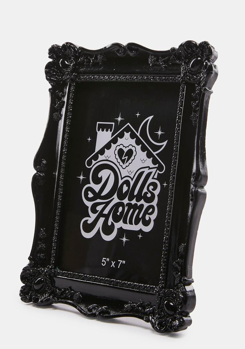 Dolls Home Rose Filigree Victorian Frame - Black – Dolls Kill