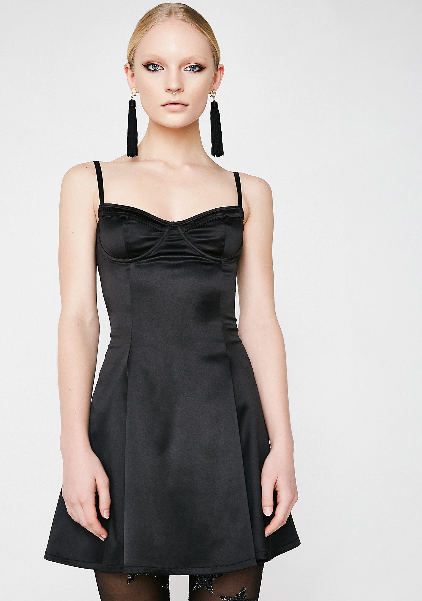 Spotlight On Me Slip Dress – Dolls Kill