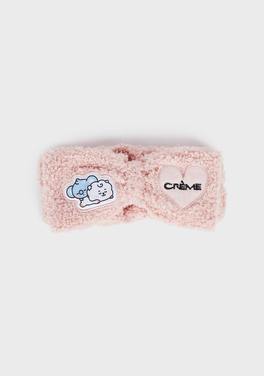 The Creme Shop BT1 Koya And RJ Headband - Pink – Dolls Kill