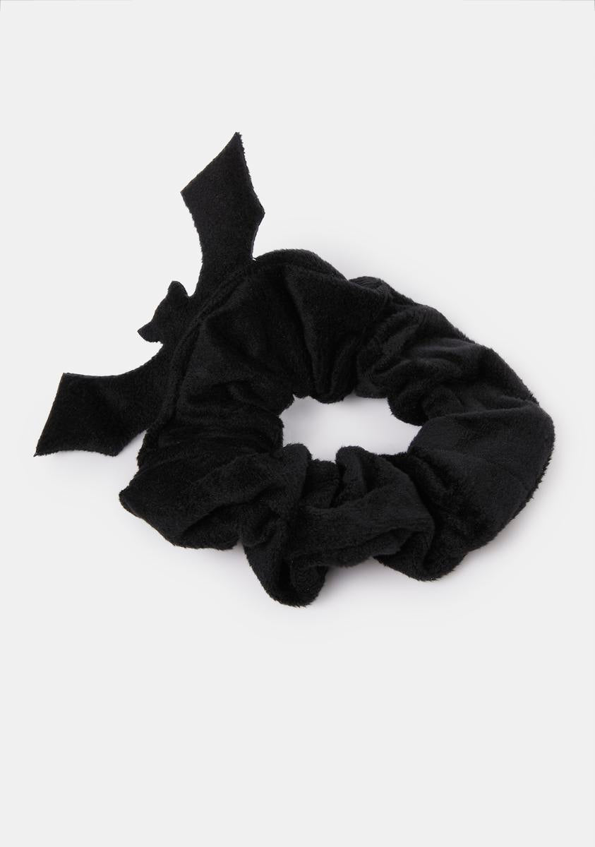 Mad Beauty Velvet Bat Hair Scrunchie - Black – Dolls Kill