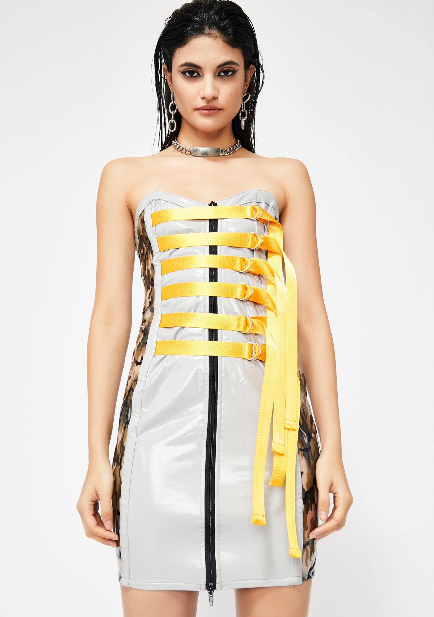 Operation Bad Bish Mini Dress – Dolls Kill