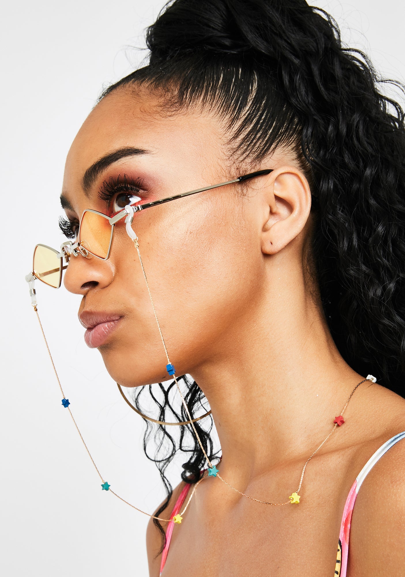 Starry Eyed Sunglasses Chain – Dolls Kill