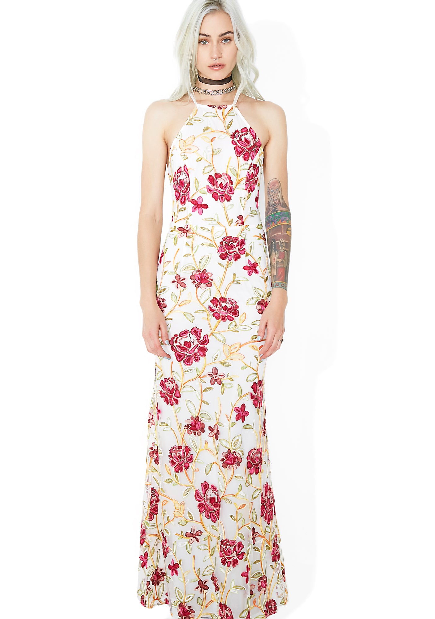 Eden Floral Maxi Dress – Dolls Kill