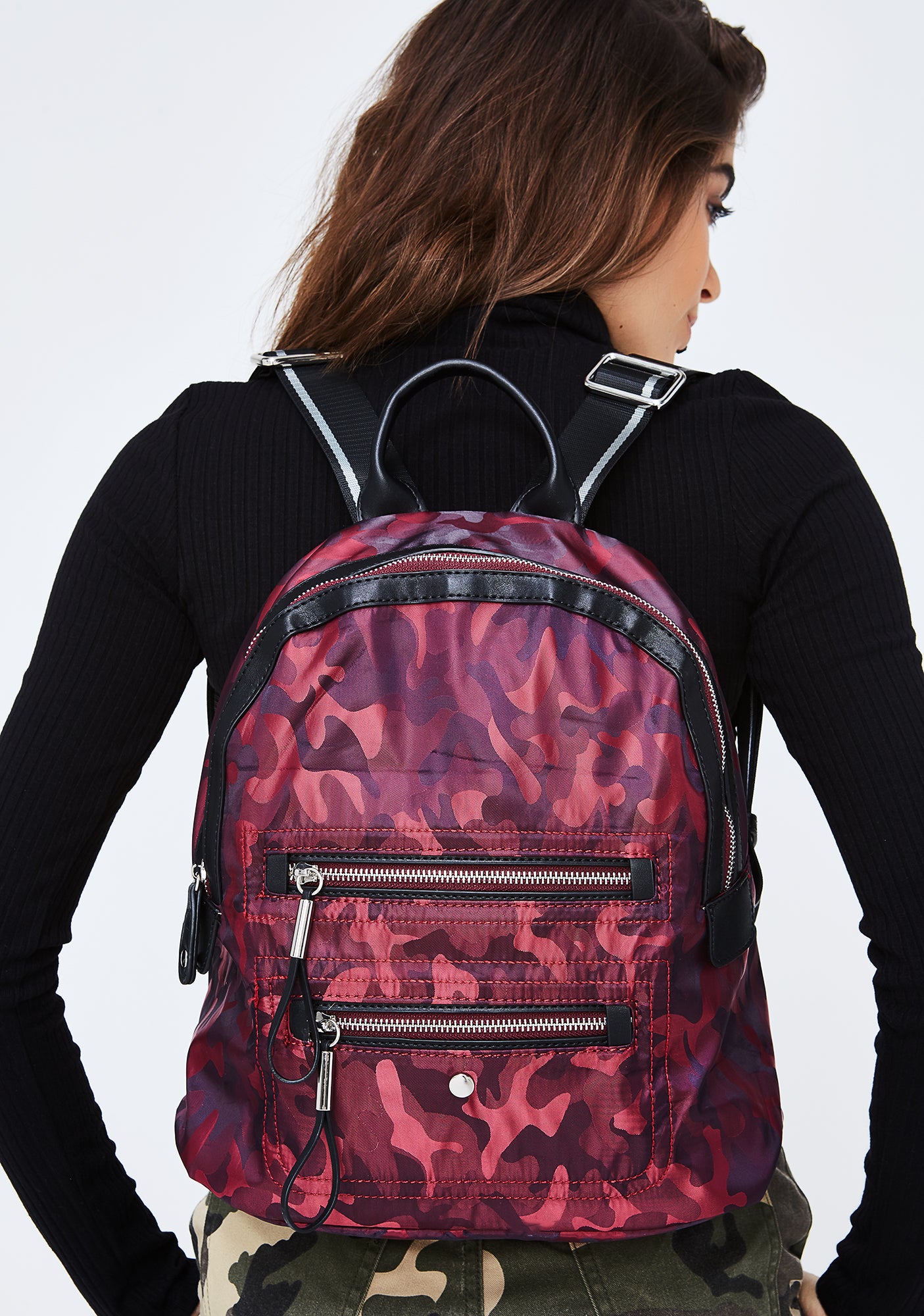 Army Of None Camo Backpack – Dolls Kill
