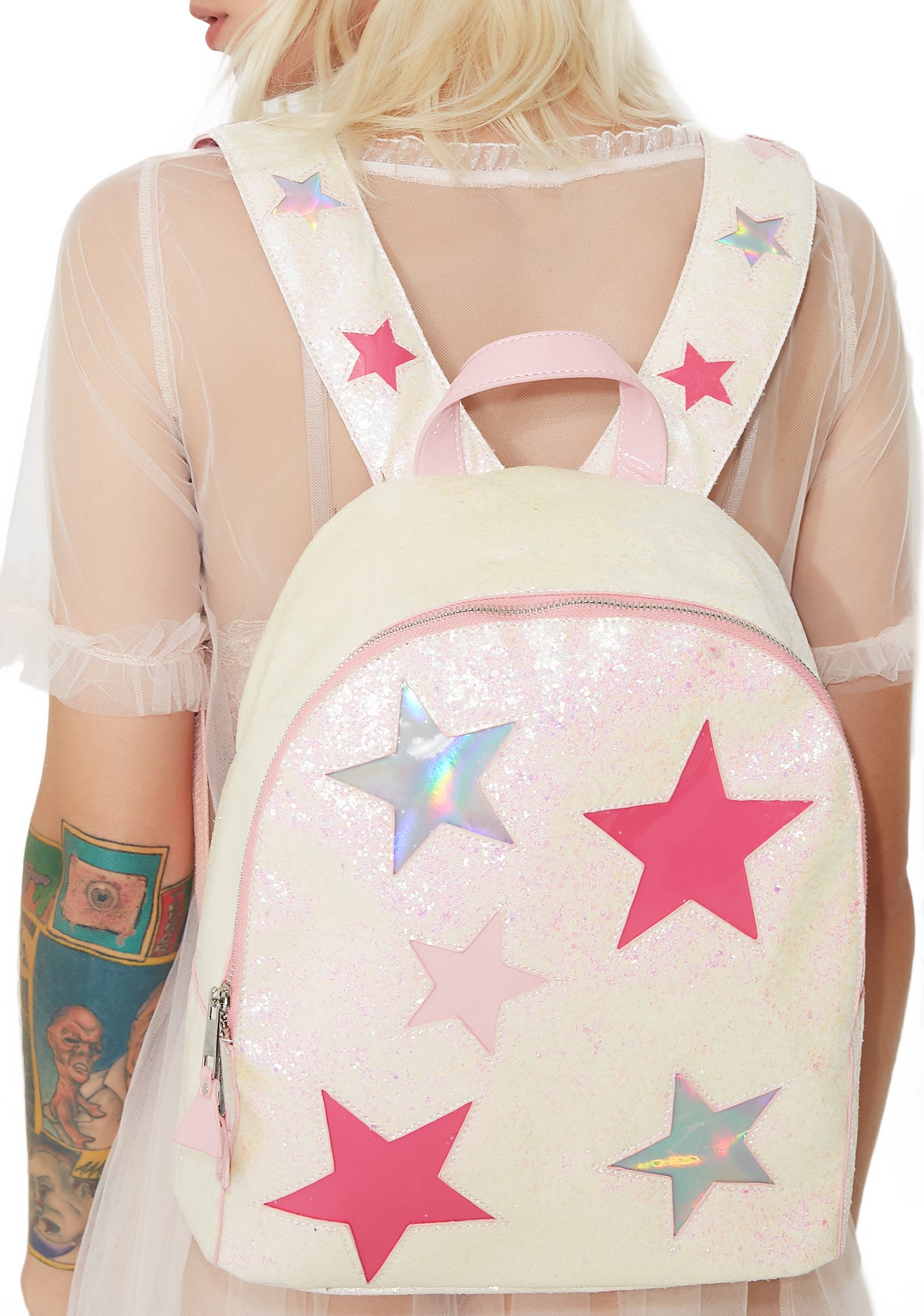 Hologram Glitter Backpack – Dolls Kill