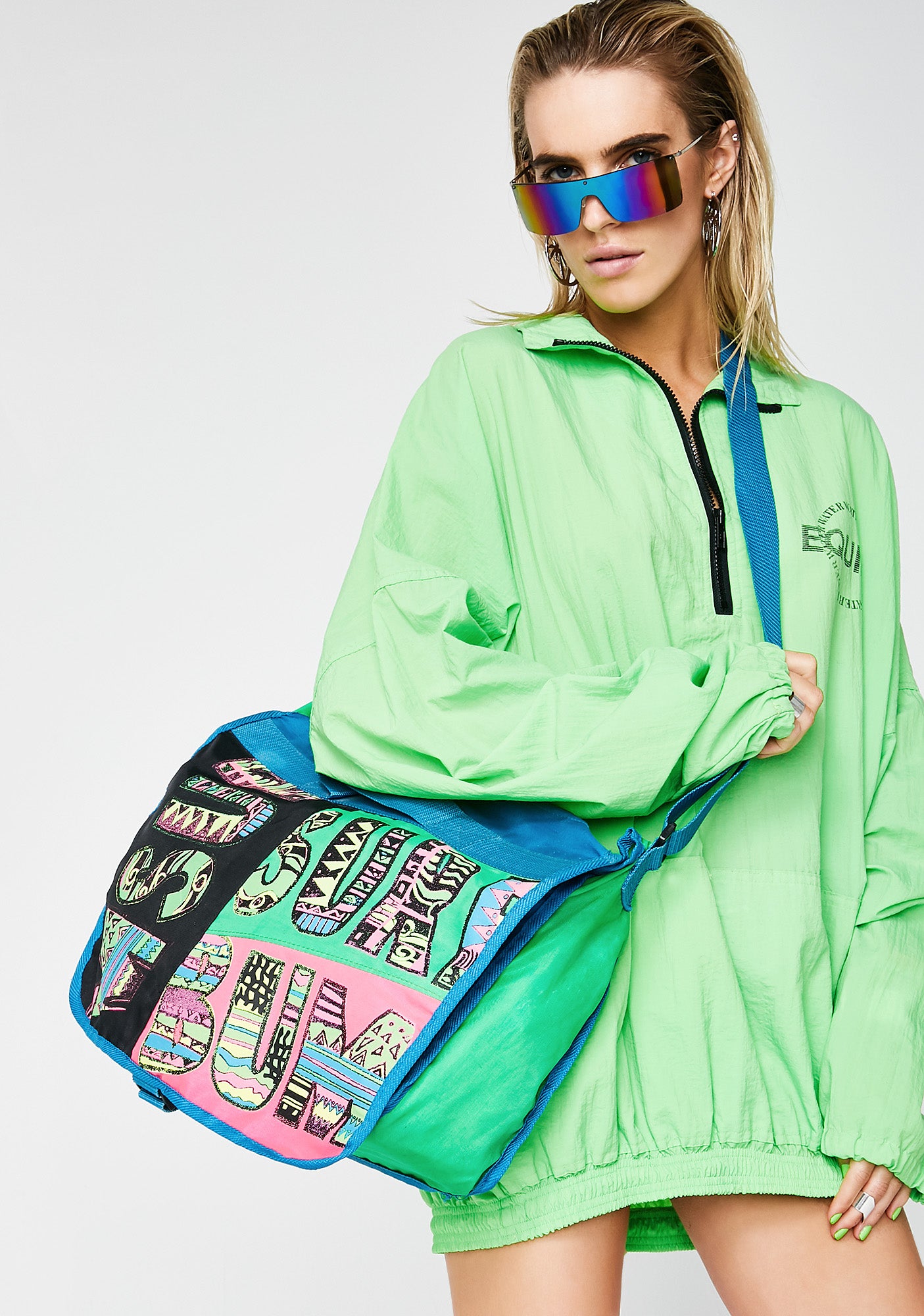Vintage 80s Neon Surf Bum Bag – Dolls Kill