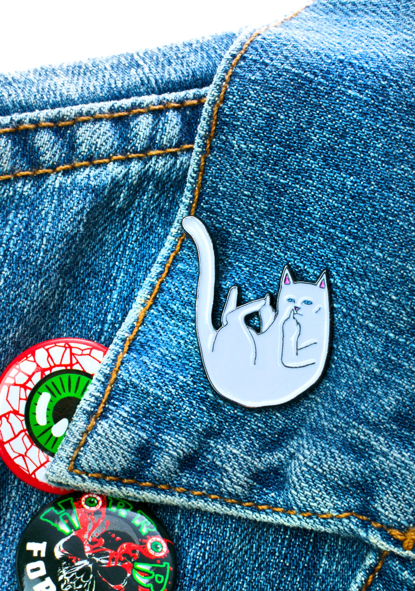 Falling For Nermal Pin – Dolls Kill