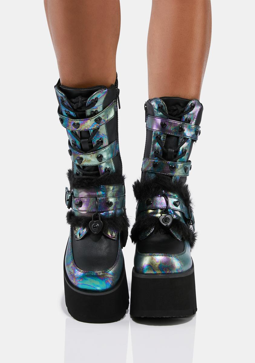 Demonia lovesick trinity boots store