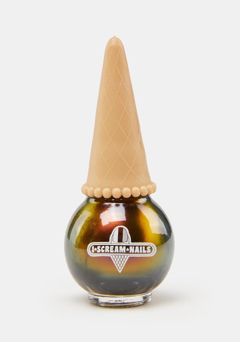 I Scream Nails Multichrome Nail Polish - Brown – Dolls Kill