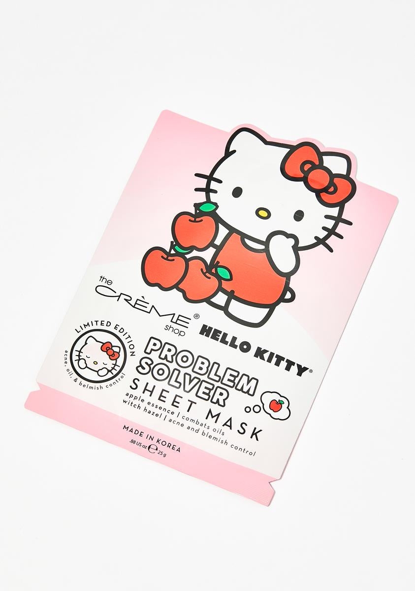 The Crème Shop Problem Solver Hello Kitty Mask – Dolls Kill