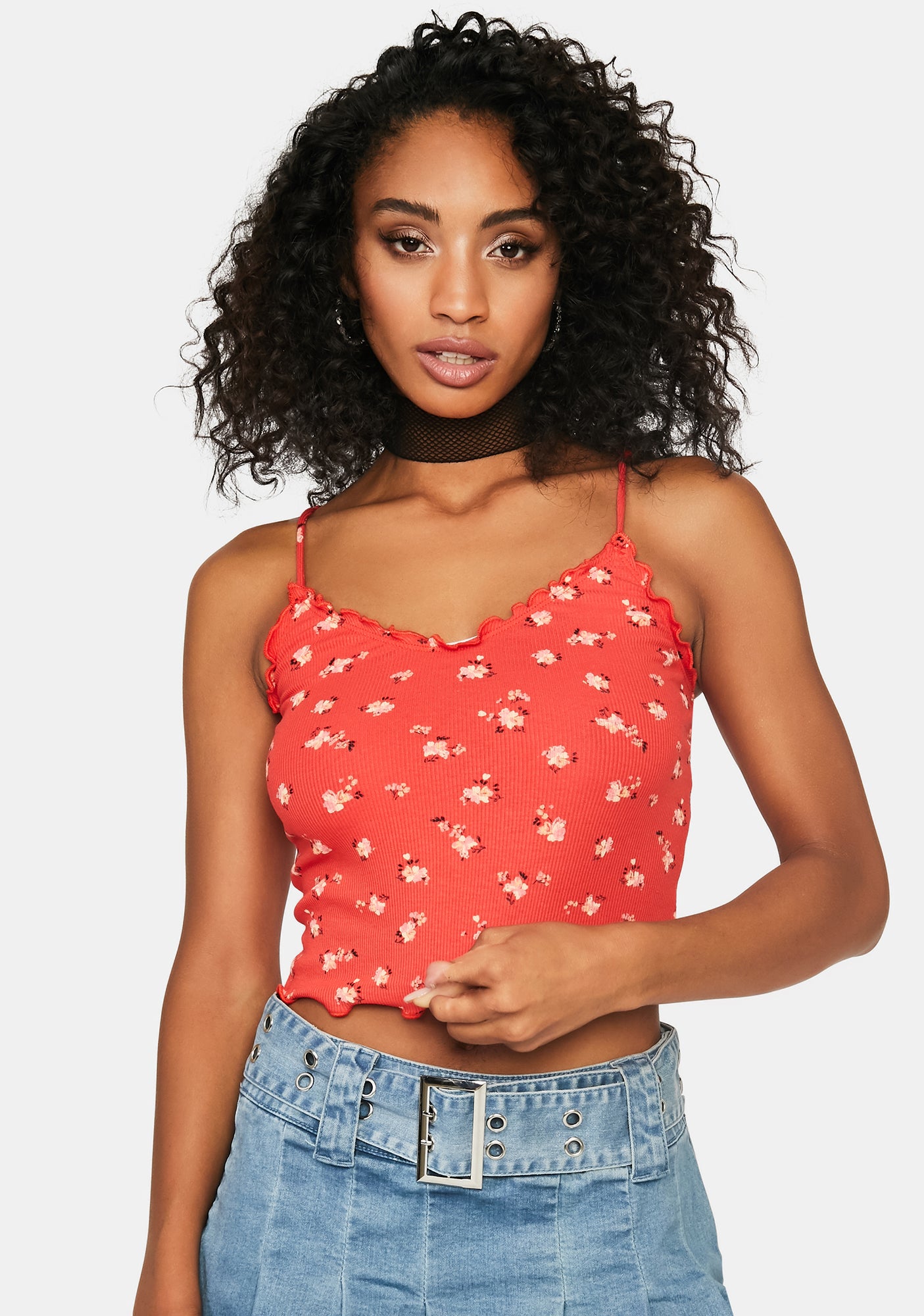 Rose Flower Sprite Tank Top – Dolls Kill