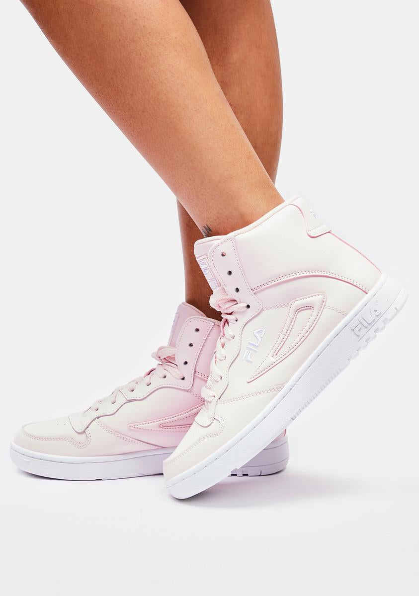 Fila Pink FX-DSK Mid Sneakers – Dolls Kill