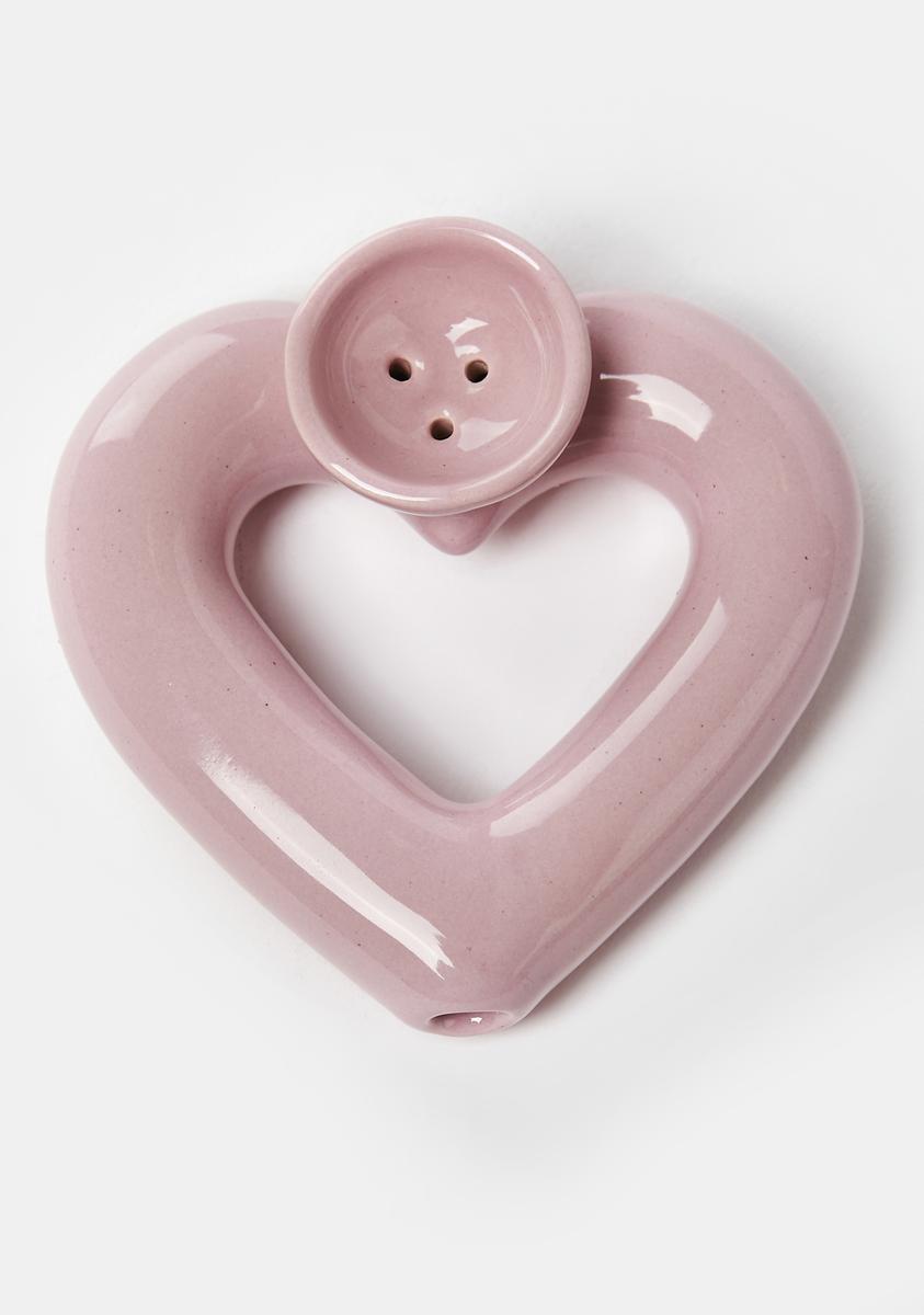 Heart Shaped Pipe - Pink – Dolls Kill