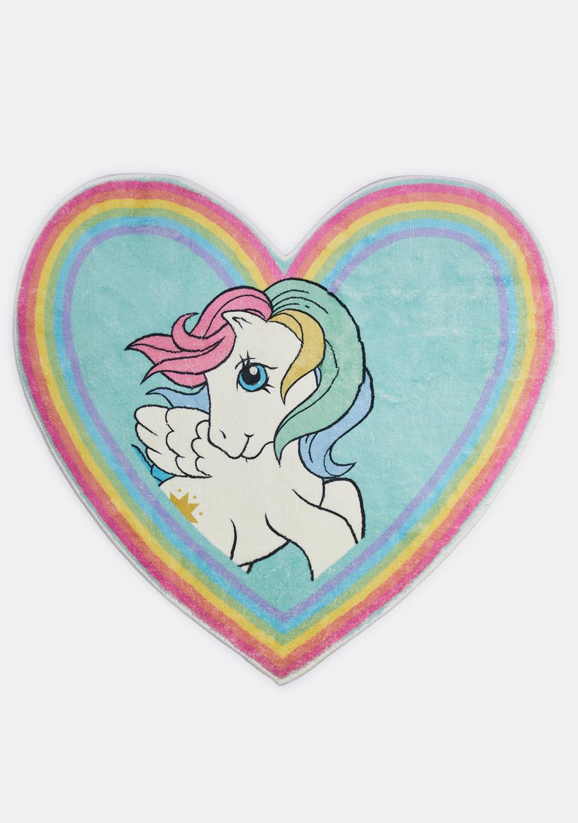 Dolls Kill x My Little Pony Starshine Heart Rug - Rainbow
