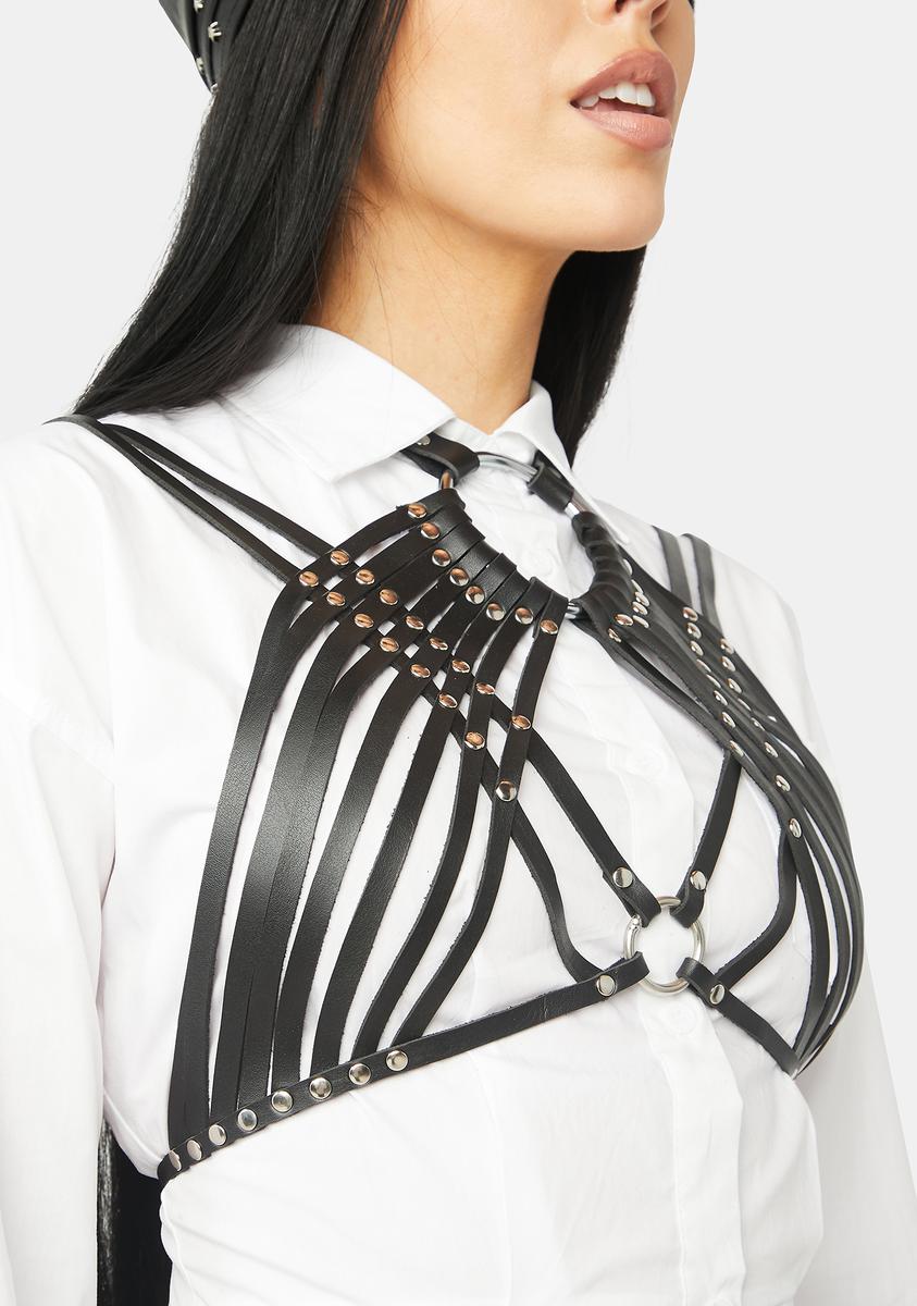Daisy Corsets Black O-Ring Bra Harness – Dolls Kill