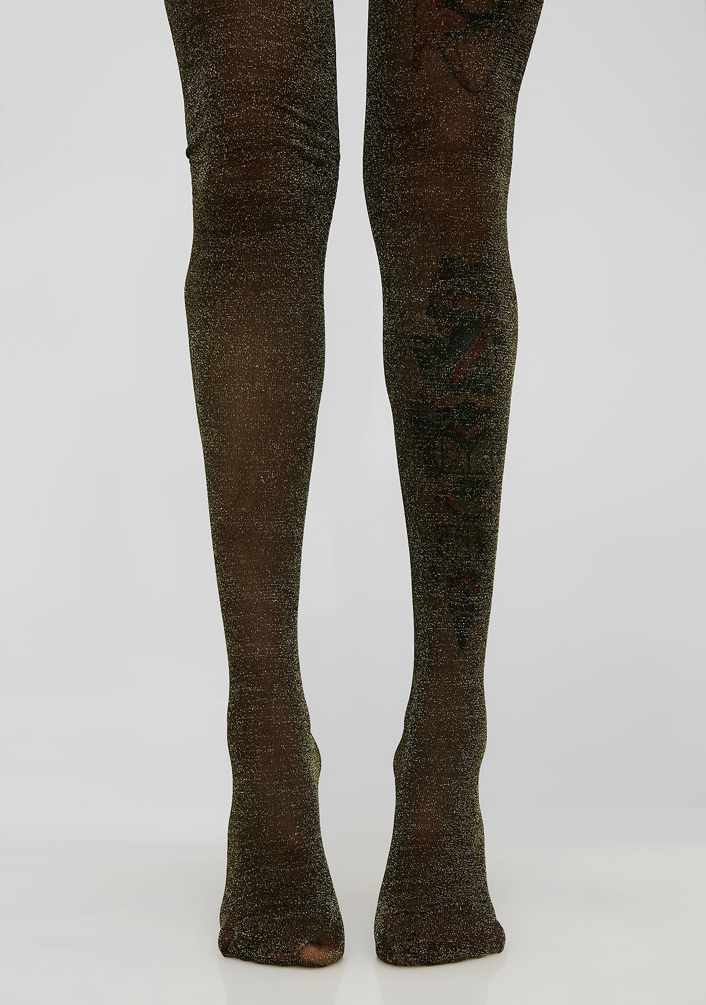 Night Glittering Flash Tights – Dolls Kill