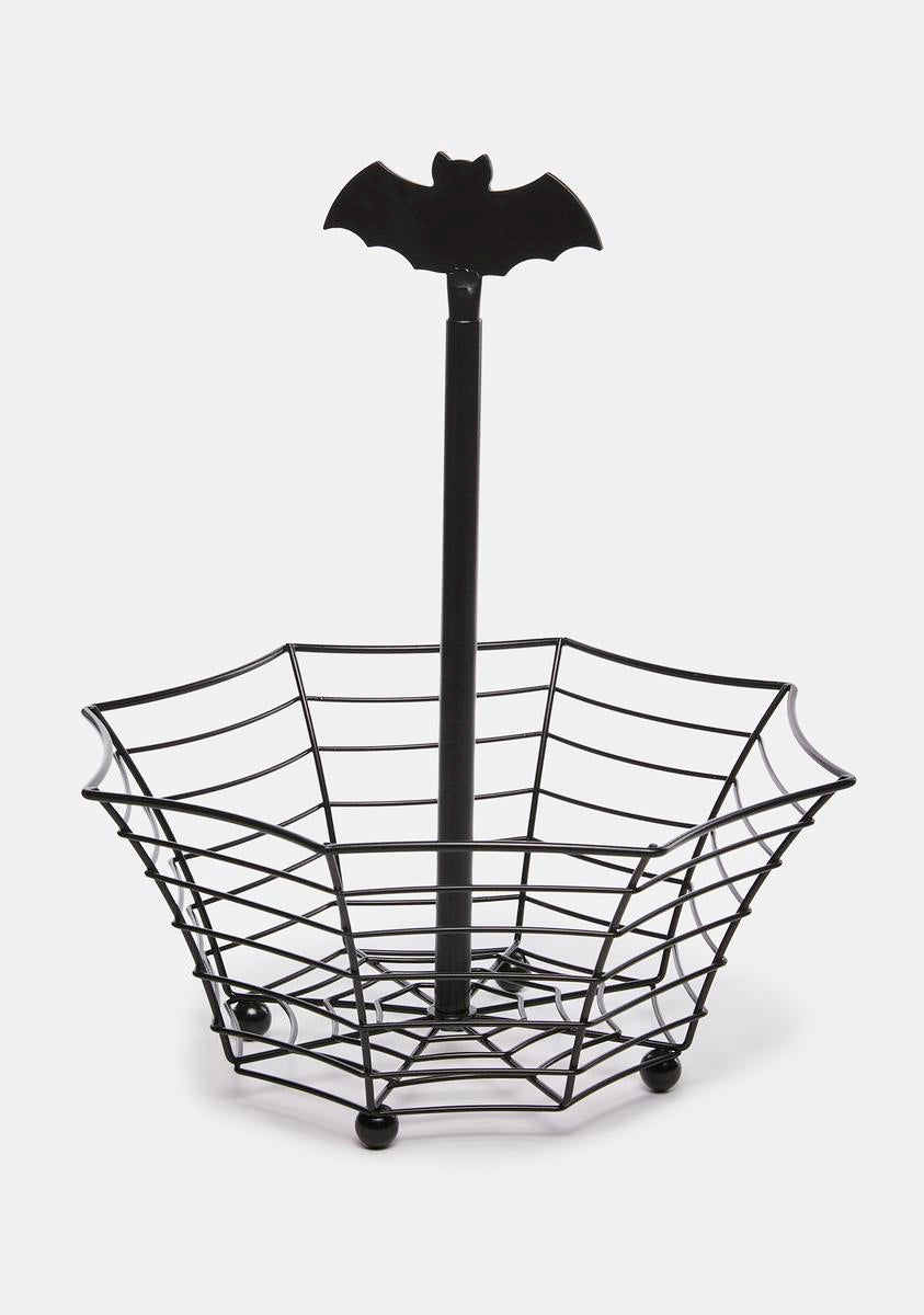 Dolls Home Spider Web Bat Catchall - Black – Dolls Kill