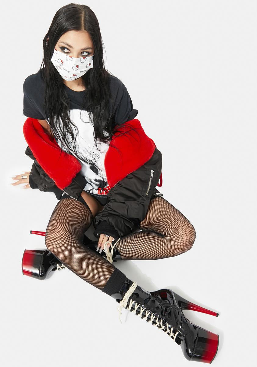 The Crème Shop X Hello Kitty 3-Ply Protective Face Mask – Dolls Kill