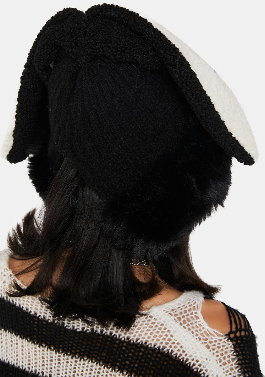 Black Winter Hat