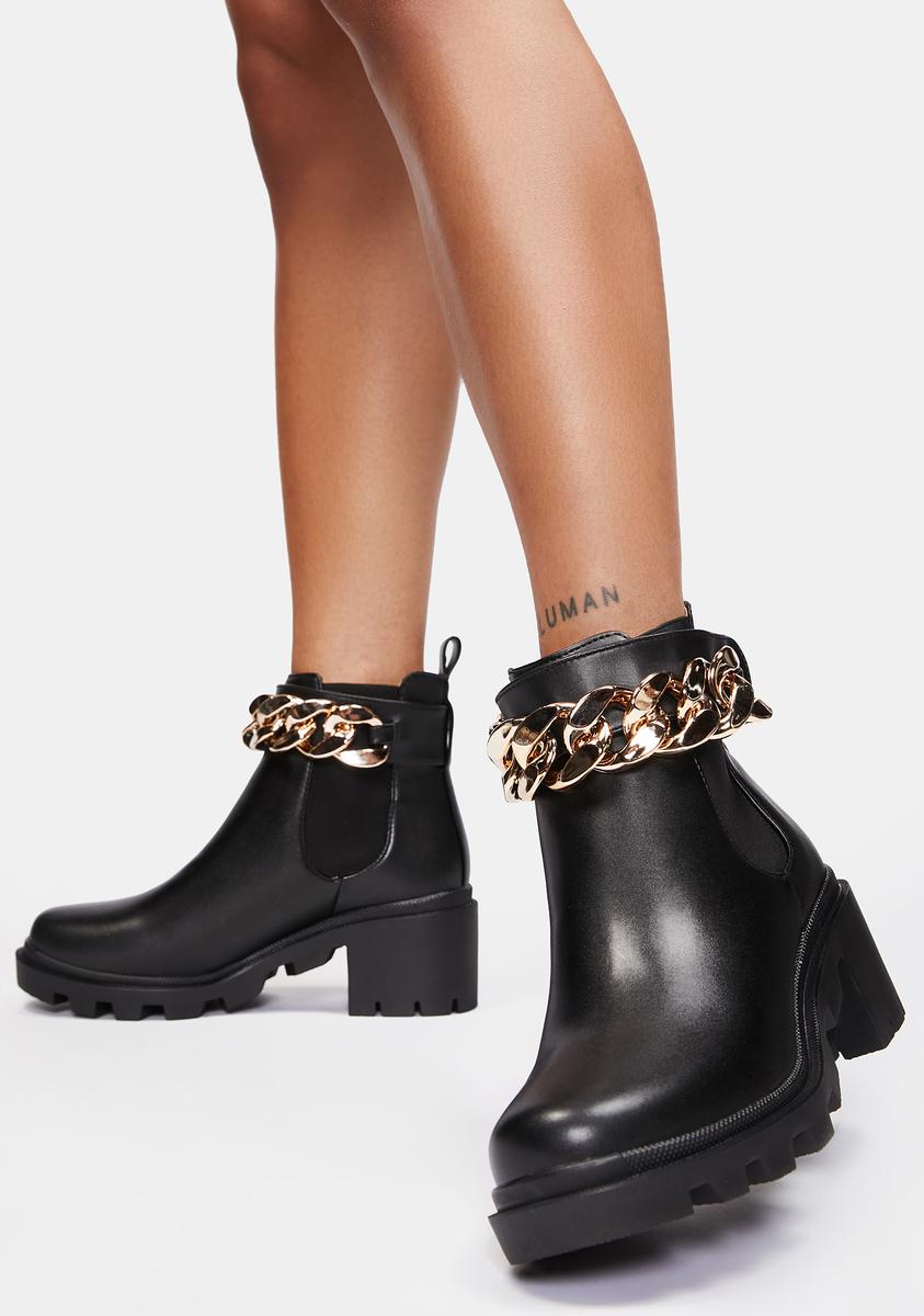 Steve Madden Amulet Ankle Boots – Dolls Kill