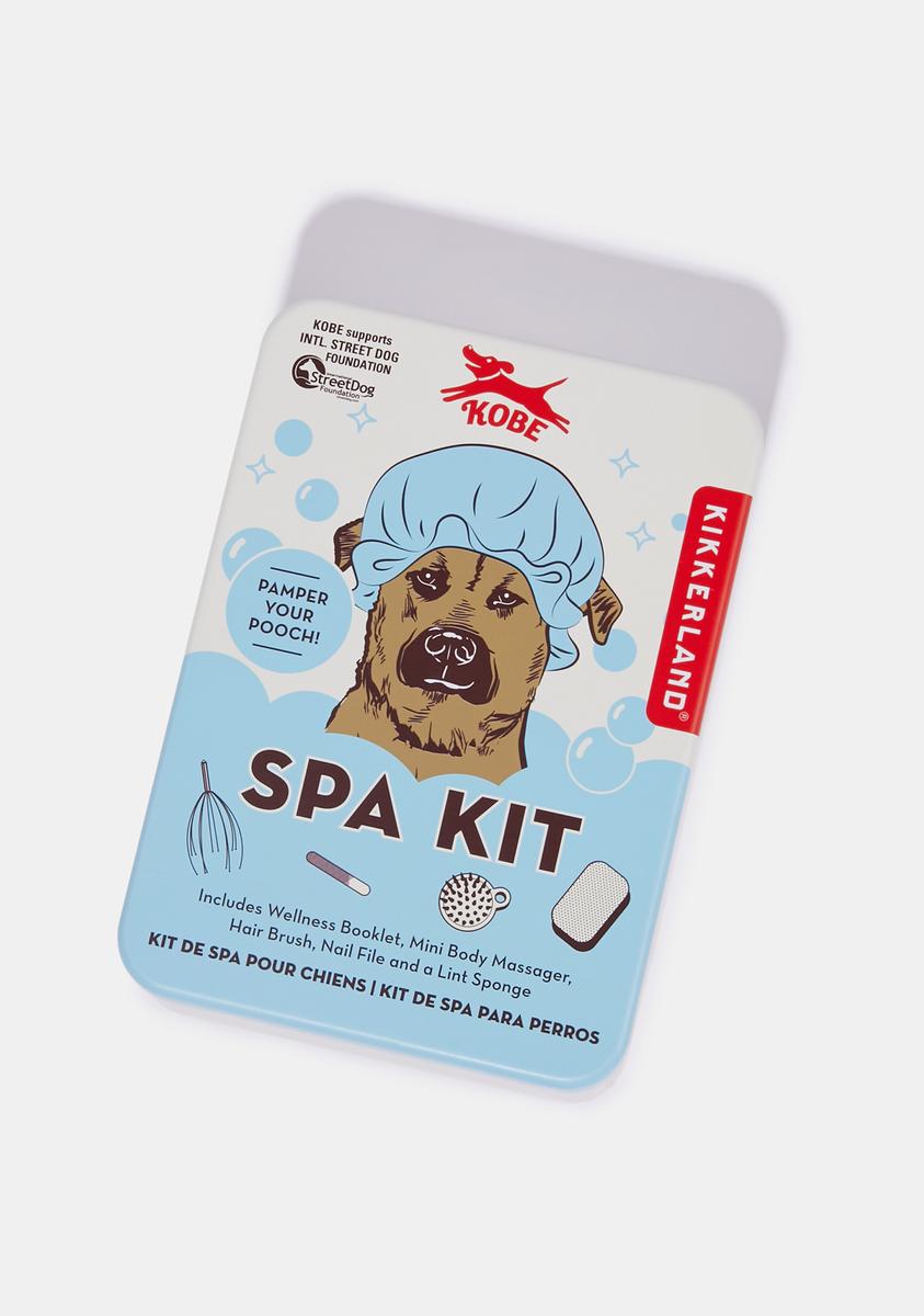 Dog Spa Kit - Blue/Multi – Dolls Kill