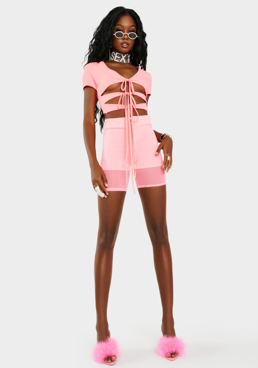 Kiki Riki Sweetie Ready For Trouble Crop Top – Dolls Kill