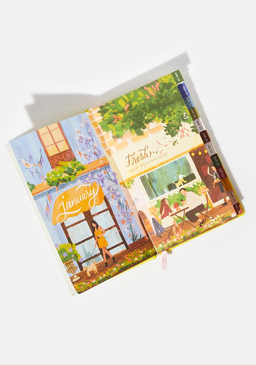 Odd Giraffe 2022 Planner - Yellow – Dolls Kill