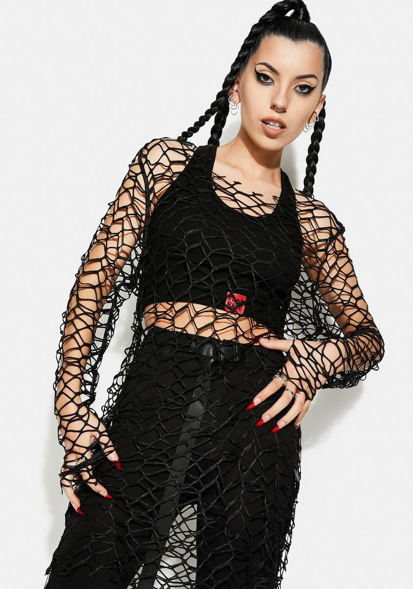 Punk Rave Punk Daily Big Mesh Tee Shirt – Dolls Kill