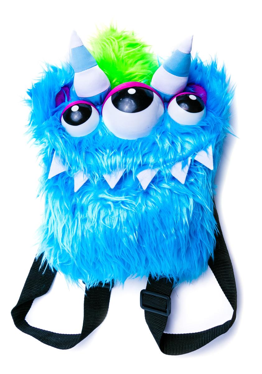 Monster Behind You Furry Backpack – Dolls Kill